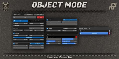 Blender服装布料针痕缝线插件 Simply Stitch V1 2 使用教程 Cg资源网