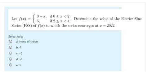 solved let f 2 3 r if 0