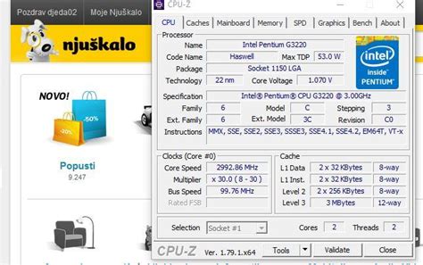 Intel Pentium G3220