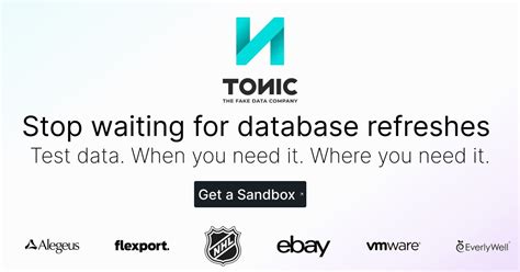 Tonic Ai Synthetic Test Data Generation For Software And Ai Engineers Tonic Ai