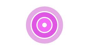 Loading Screen Circular Purple On White Background Fps Loop Video Texture Seamless