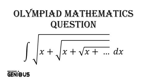 Extreme Integral Problem Can You Solve It Youtube