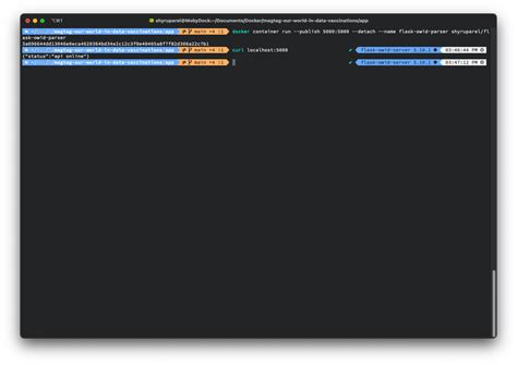 docker、python、iot による世界のワクチン接種率の追跡 docker