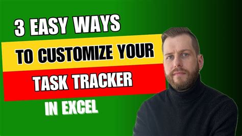 Customize Your Excel Task Tracker To Meet Your Needs Without Breaking The Automation YouTube