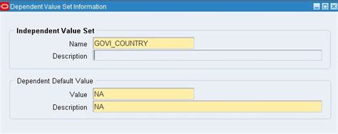 Create Dependent Parameter In Concurrent Program Oracle Apps Reference