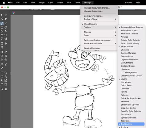 How To Enable Stabilization In Krita For Smoother Lines
