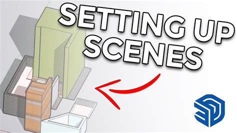 15 Setting Up Scenes In Sketchup Youtube
