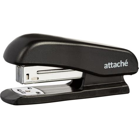 Степлер Attache Economy до 20 листов, на 24/6, 26/6 пластик, чёрн ...
