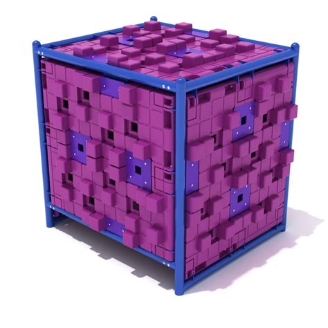 Pixel Cube Playground Climber Discount Playground Supply
