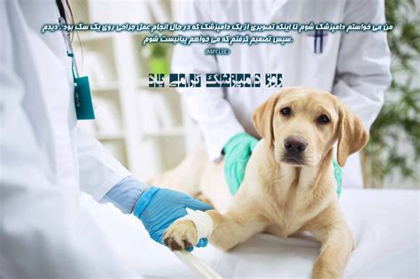 عکس نوشته تبریک روز دامپزشکی به مناسبت 14 مهر 1400