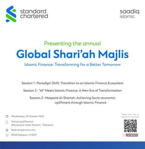 I Am Absolutely Delighted To Announce That The Annual Global Shariah Majlis Will Be Held In