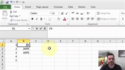 How To Write Percentage Formulas In Excel YouTube