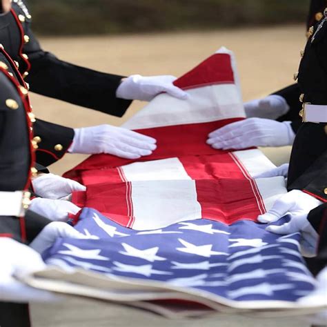 American Flag Military Funeral