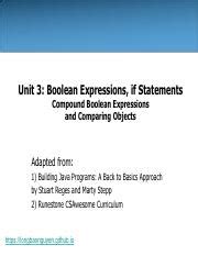 Evaluating Boolean Expressions and Logical Operators in Java | Course Hero