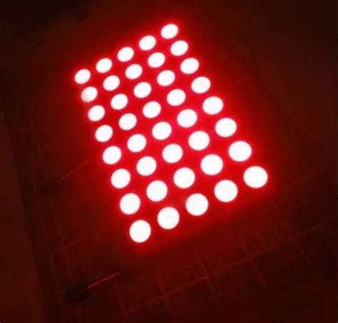 Dot Matrix LED Display X Round Dot Matrix LED Display Wholesale Trader From Mumbai
