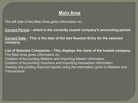 Gateway Of Tally Screen Accounts Only PPSX