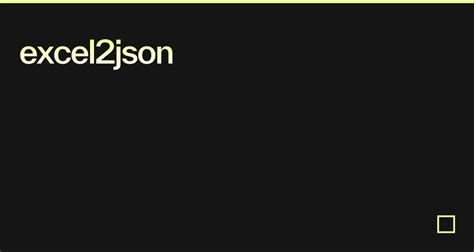 excel2json codesandbox