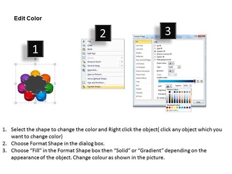Stages Circular Puzzle Process Powerpoint Slides And Ppt Templates DB Presentation
