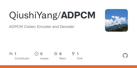 Github Qiushiyangadpcm Adpcm Codec Encoder And Decoder