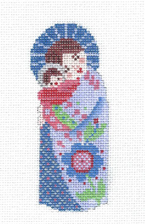 Nativity Needlepoint By Wildflowers