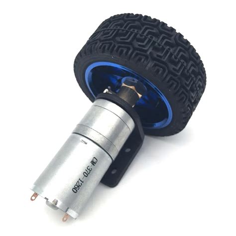 DC V V V Encoder Motor Gear Mm Shaft With Mounting Bracket Coupling Mm Wheel RPM