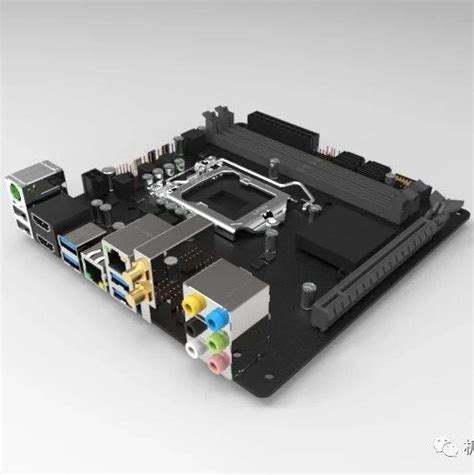 生活艺术 Mini Itx主板模型3d图纸 Step格式 知乎