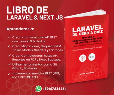 Laravel Nextjs Book Developer Norvic Software