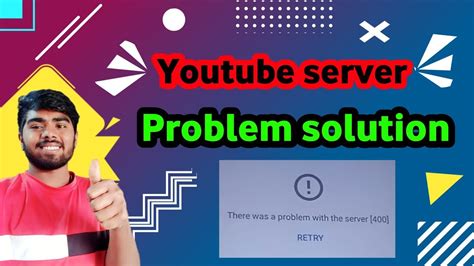 There Was A Problem With The Server RETRY Problem Solve How To Youtube Server Problem