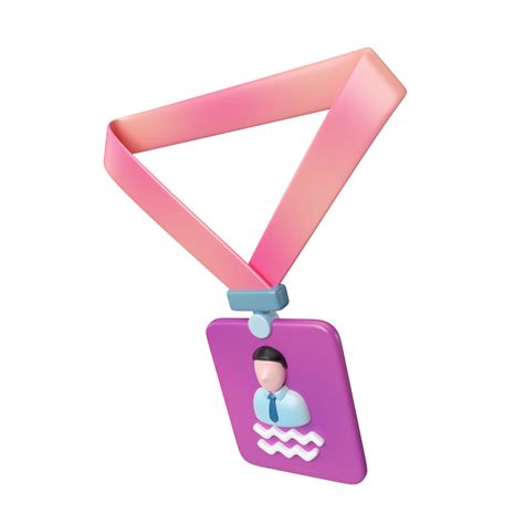 Lanyard 3d Illustration Icon 19031161 Png