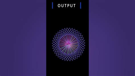 Awesome Diamond Flower Pattern In Python Pythonlearning Code Youtube