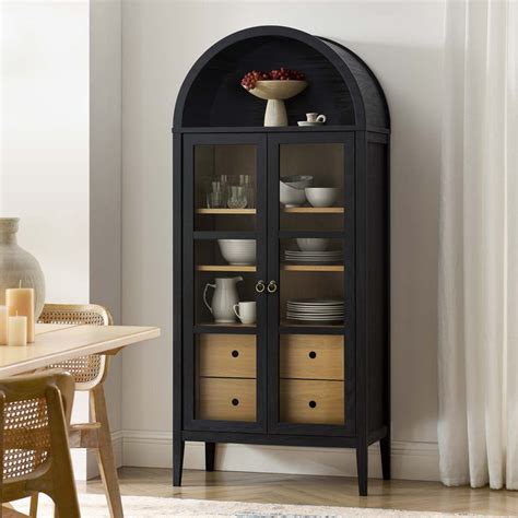 Modway Nolan Arched Display Cabinet And Reviews Wayfair Canada