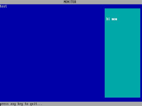 get started programming with dos conio