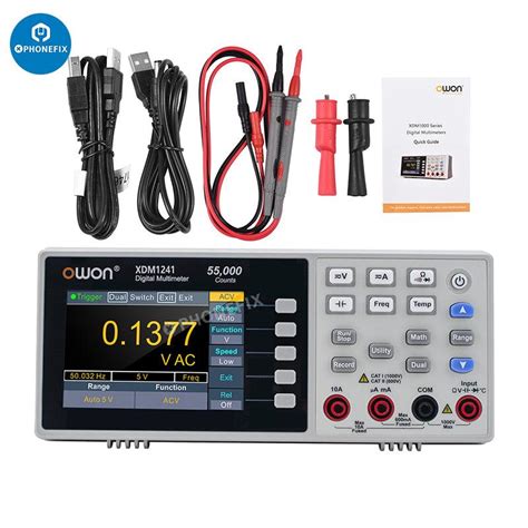 Owon Digital Multimeter Ac Dc Voltage Current Tester Mini Meter