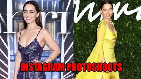 Emilia Clarkes Stunning Instagram Photoshoots