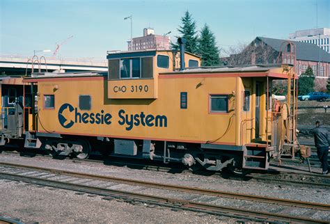 Chessie System Railroad Map Logo Roster History