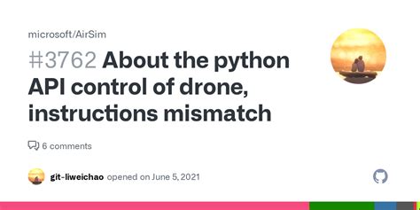about the python api control of drone instructions mismatch · issue