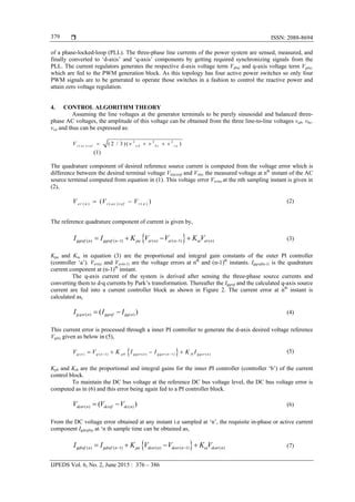 Open Delta Vsc Based Voltage Controller In Isolated Power Systems Pdf