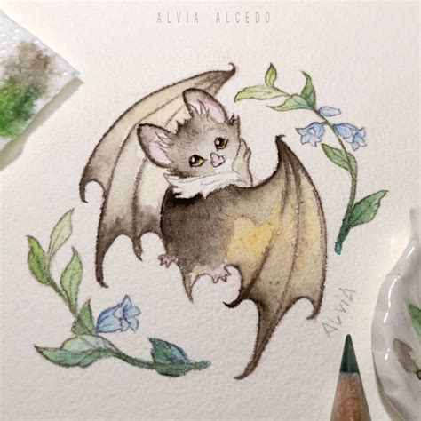 Tiny Bat By Alviaalcedo On Deviantart