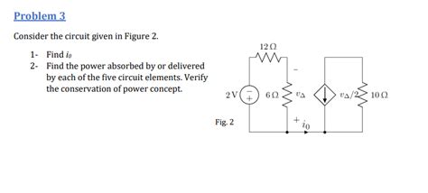 Solved Consider The Circuit Given In Figure Find I Chegg