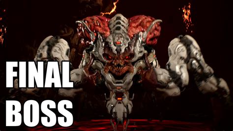 Doom Spider Mastermind Final Boss Fight Youtube