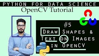 How To Draw Shapes Put Texts On Images Using Opencv Complete Opencv Tutorial In Python The Ai