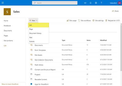 How To Create List Form In Sharepoint Online