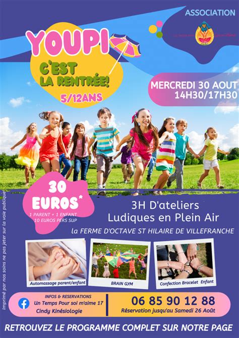 Youpi Cest La Rentrée Cindy Kinésiologie Youpi Cest La Rentrée
