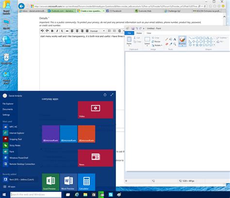 Startmenu And Not Working Apps Microsoft Community