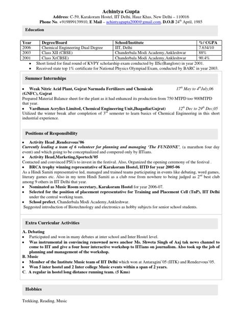 Achintya Gupta Pdf Pdf Academia Further Education