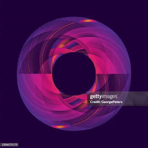 Torus With Swirl Pattern Cut Out High Res Vector Graphic Getty Images