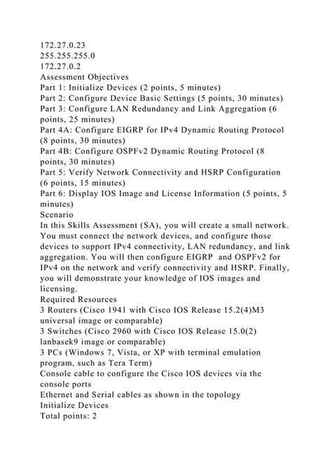 Ccna Scaling Networkssa Exam Ccna Scaling Networksskills Docx