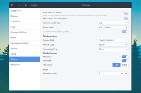 GNOME Tweak Tool Update Lets You Move Windows Controls OMG Ubuntu