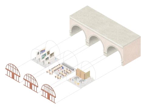 Program Exploded Axonometric Diagram Architecture Axonometric