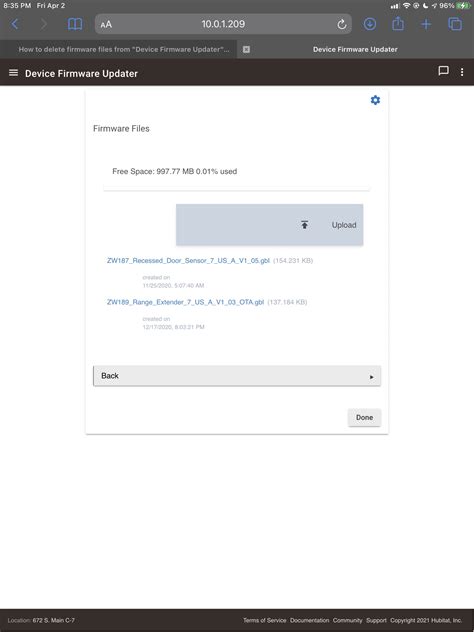 How To Delete Firmware Files From Device Firmware Updater App 🛎️